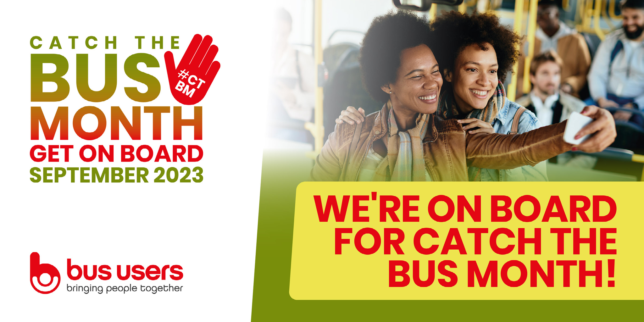 Get on board for Catch the Bus Month 2023 - Swindon's Bus Company