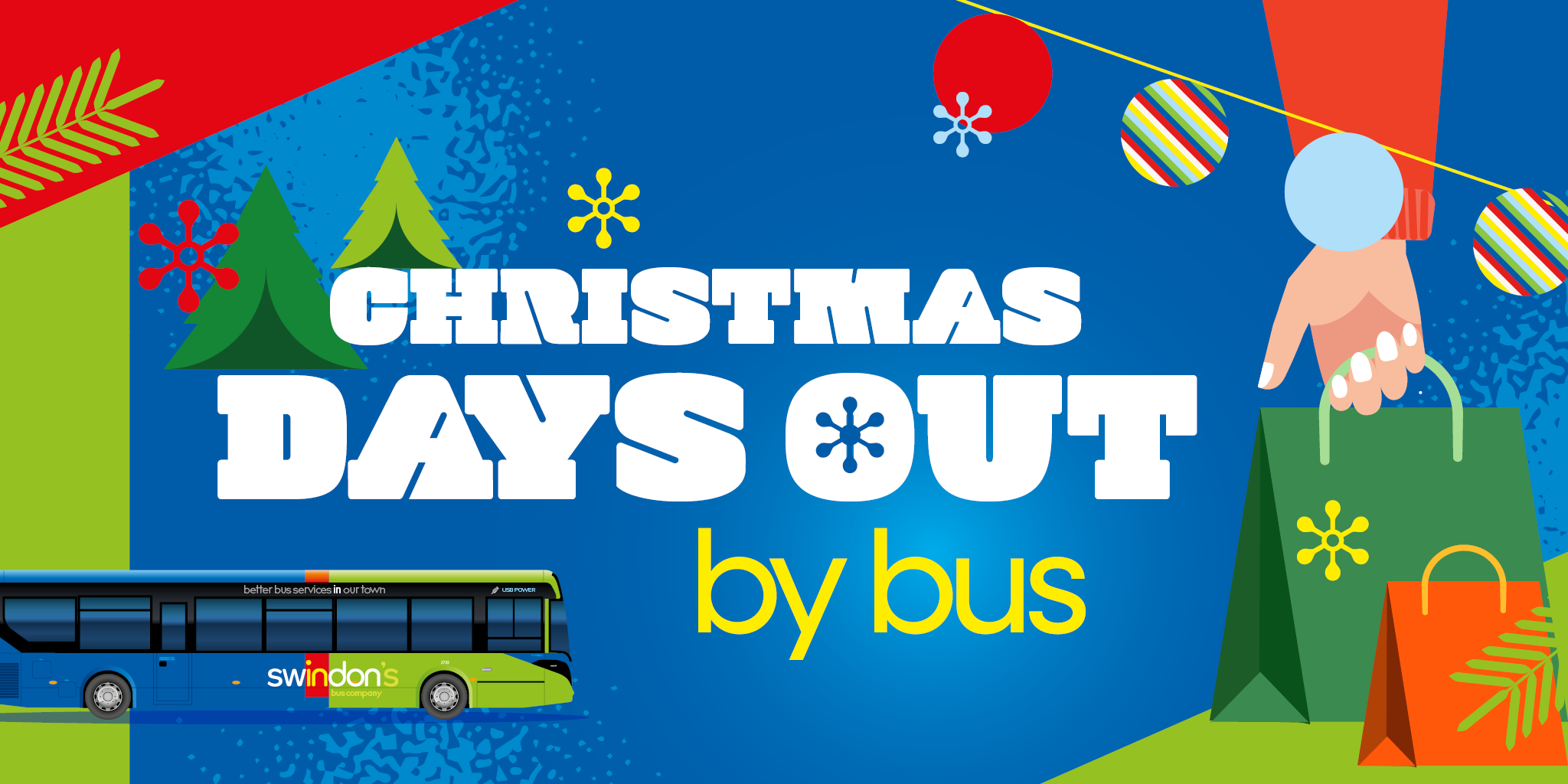 Christmas days out by bus! - Swindon's Bus Company