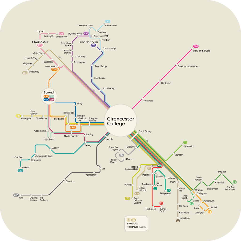 Cirencester College - Swindon's Bus Company