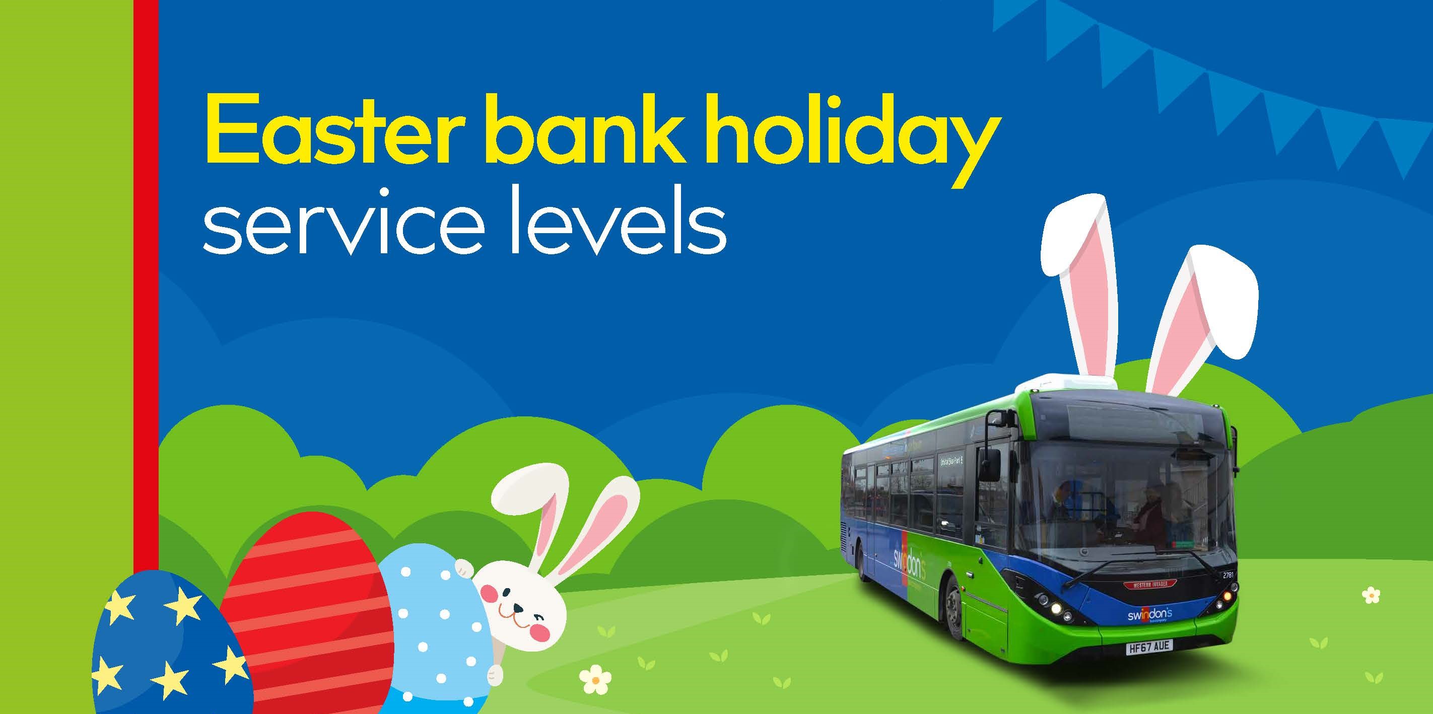 Easter Bank Holiday service updates - Swindon's Bus Company